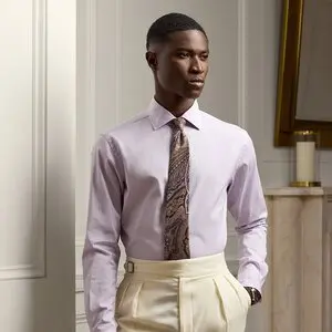 Ralph Lauren Washed End-on-end Shirt - Lavender