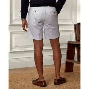 Ralph Lauren Straight Fit Washed Stretch Chino Short - Optic White