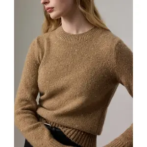 Ralph Lauren Cashmere Donegal Crewneck Sweater