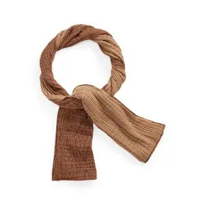 Ralph Lauren Double-faced Cotton Jacquard Scarf