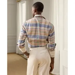 Ralph Lauren Plaid Linen Shirt