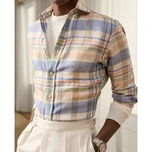 Ralph Lauren Plaid Linen Shirt