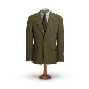 Ralph Lauren Windowpane Wool Suit Jacket