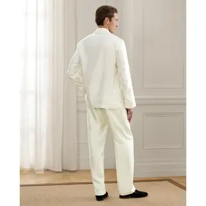 Ralph Lauren Monogram Silk Pajama Set