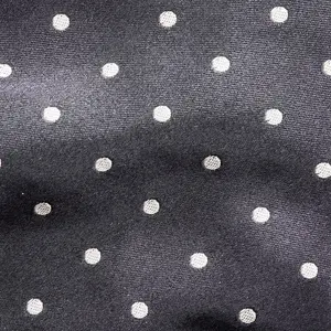 Ralph Lauren Polka-dot Silk Satin Tie - Dark Grey