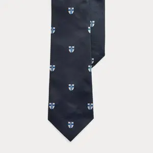 Ralph Lauren Silk Club Tie - Navy