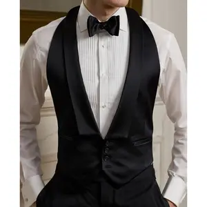 Ralph Lauren Handmade Silk Satin Vest