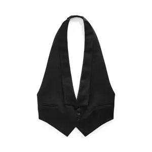 Ralph Lauren Handmade Silk Satin Vest
