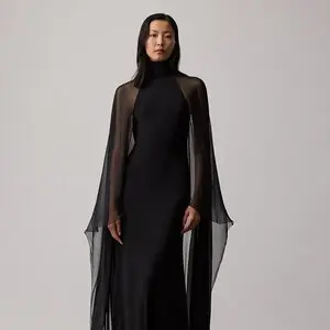 Ralph Lauren Tilly Jersey Evening Dress
