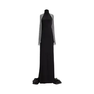Ralph Lauren Tilly Jersey Evening Dress