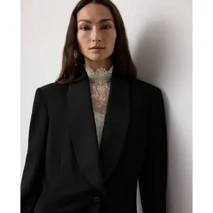 Ralph Lauren Sutton Grain De Poudre Tuxedo Jacket