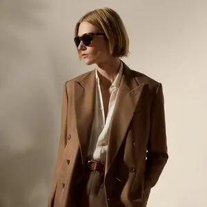 Ralph Lauren Timothy Silk Shantung Jacket