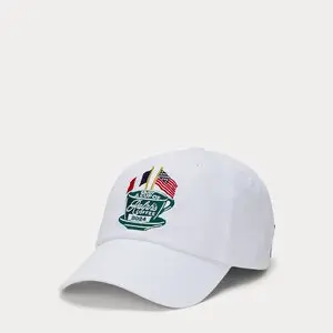 Ralph Lauren S Coffee Flag Twill Ball Cap