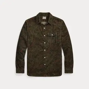 Ralph Lauren Paisley-print Corduroy Workshirt