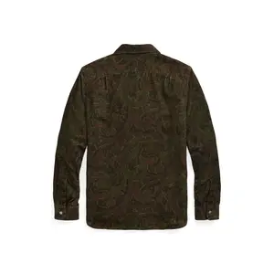 Ralph Lauren Paisley-print Corduroy Workshirt