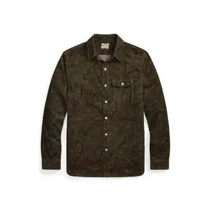 Ralph Lauren Paisley-print Corduroy Workshirt