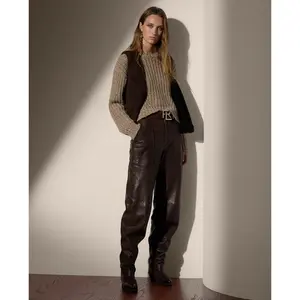 Ralph Lauren Rib-knit Mouliné Cashmere-silk Sweater