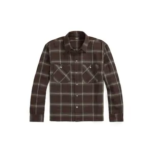 Ralph Lauren Heathered Plaid Cotton Shirt