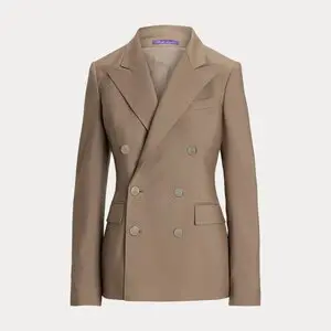 Ralph Lauren Camden Cashmere Jacket - Truffle