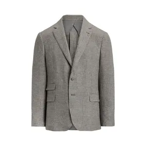 Ralph Lauren Kent Hand-tailored Houndstooth Jacket