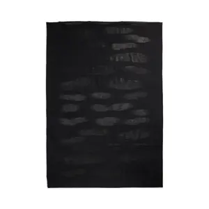 Ralph Lauren Jacquard Gauze Evening Wrap Scarf - Black