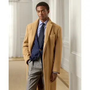 Ralph Lauren Kent Handmade -hair Topcoat - Camel
