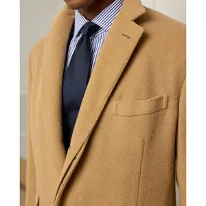 Ralph Lauren Kent Handmade -hair Topcoat - Camel