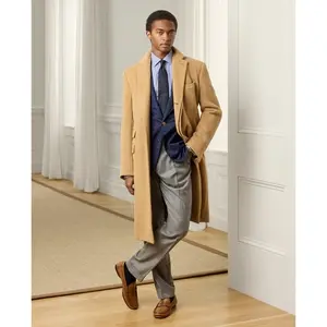 Ralph Lauren Kent Handmade -hair Topcoat - Camel