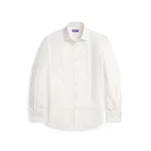 Ralph Lauren Poplin French Cuff Tuxedo Shirt