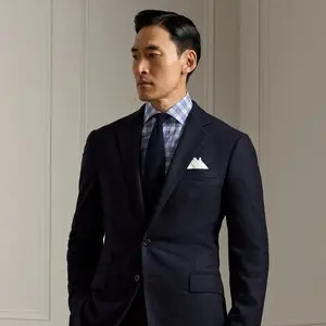Ralph Lauren Kent Hand-tailored Flannel Sport Coat