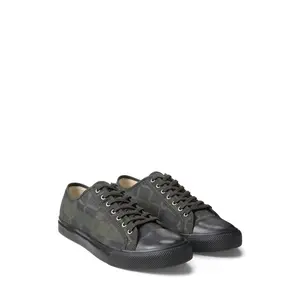 Ralph Lauren Check-print Oilcloth Sneaker