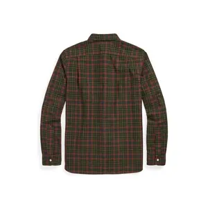 Ralph Lauren Plaid-print Flannel Workshirt