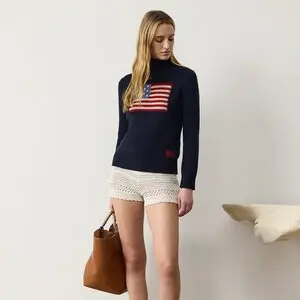Ralph Lauren Pointelle-knit Short - Cream