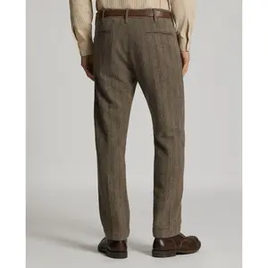 Ralph Lauren Wool-cotton Herringbone Officer’s Pant