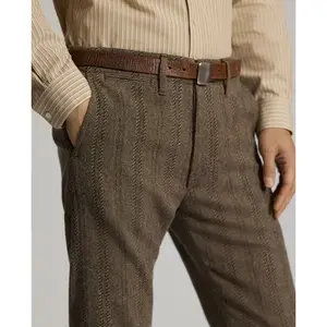 Ralph Lauren Wool-cotton Herringbone Officer’s Pant