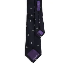 Ralph Lauren Silk-cashmere Club Tie