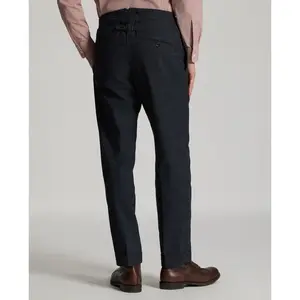 Ralph Lauren Slim Fit Indigo Checked Suit Trouser