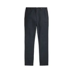 Ralph Lauren Slim Fit Indigo Checked Suit Trouser