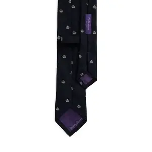 Ralph Lauren Silk-cashmere Club Tie