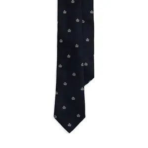 Ralph Lauren Silk-cashmere Club Tie