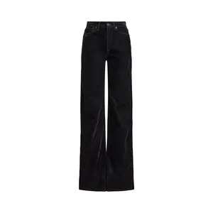 Ralph Lauren Mae Flocked Wide-leg Jean