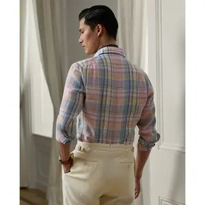 Ralph Lauren Plaid Linen Shirt