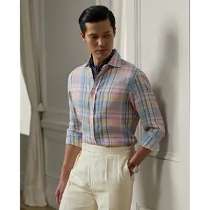 Ralph Lauren Plaid Linen Shirt