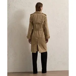 Ralph Lauren Niles Cotton Twill Trench Coat