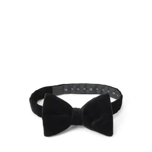 Ralph Lauren Pre-tied Velvet Bow Tie