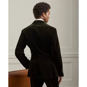 Ralph Lauren Kent Hand-tailored Velvet Jacket