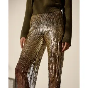 Ralph Lauren Bradlee Embellished Tulle Pant
