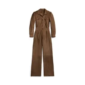 Ralph Lauren Suede Coverall