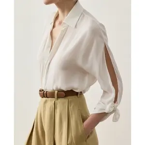 Ralph Lauren Karen Silk Georgette Blouse