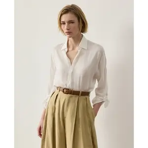 Ralph Lauren Karen Silk Georgette Blouse